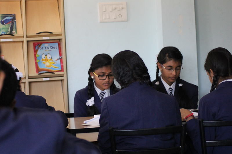 Library - Best cbse school, TC Palya, Bangalore