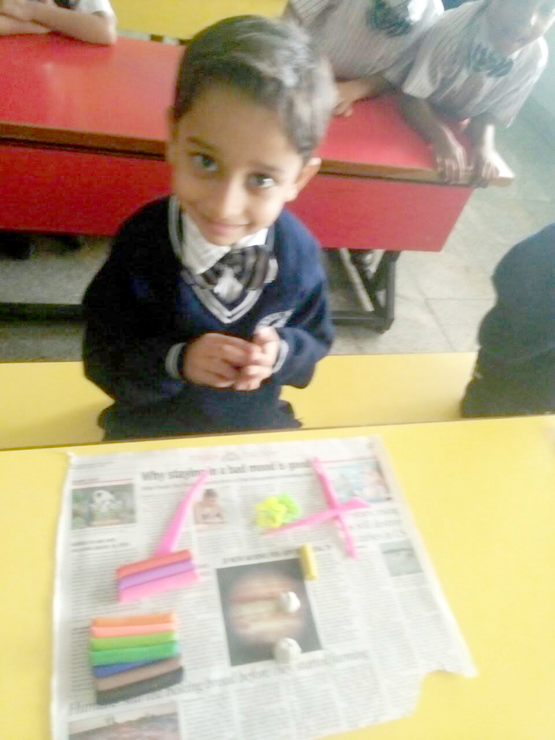 LKG Clay Model Photos - Best cbse school, TC Palya, Bangalore