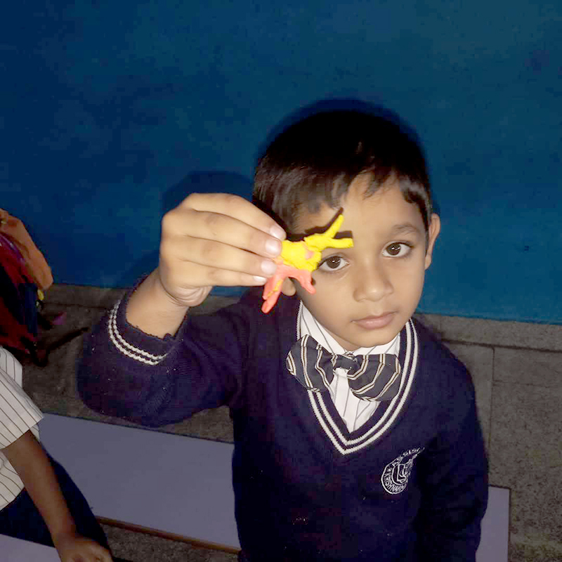 LKG Clay Model Photos - Best cbse school, TC Palya, Bangalore